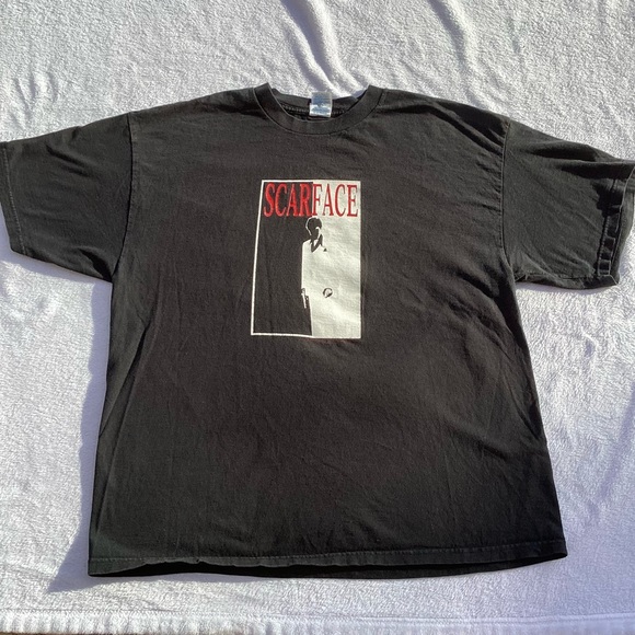 Delta | Shirts | Vintage 9searly Y2k Scarface Tony Montana Movie Tshirt ...